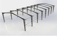 China Sandwich Panel Steel Structure Building Shed for Workshop for sale