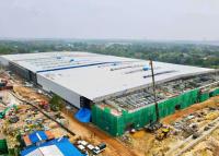 China Prefabricated Steel Structure Garage Workshop Industrial Frame Building for sale