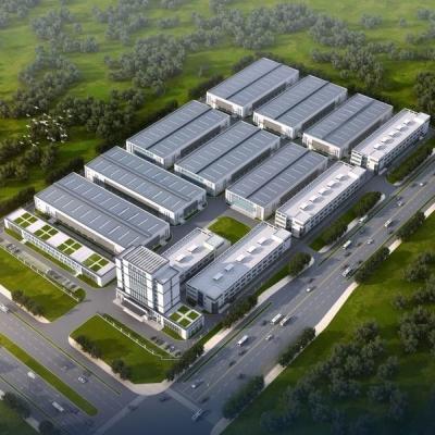 China Customized Steel Building Warehouse With Punching Process And Efficient Storage for sale