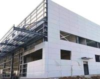 China Metal Construction Steel Structure Warehouse With Aluminum / PVC Windows for sale