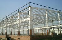 China Welded H Section Steel Frame Storage Building For Aluminum Windows And Doors for sale
