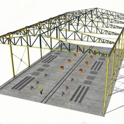 China Plastic Steel Window Metal Building Workshop for Industrial Needs for sale