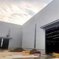 China Prefabricated Steel Structure Garage Workshop Industrial Frame Building for sale