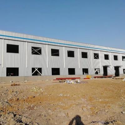 China Gable Frame Light Metal Building Industrial Steel Structure Workshop for sale