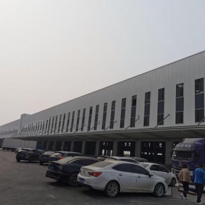 China Fast Installation Large Span Steel Structure Warehouse For Industrial for sale
