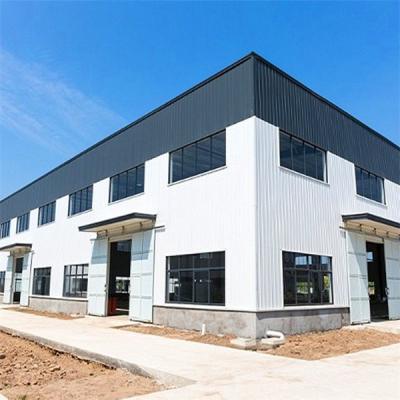China Q355 Welded H Section Steel Structure Workshop Metal Construction Painted for sale