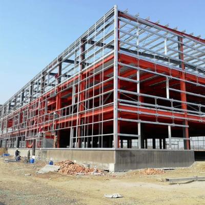 China Fast Assembled Prefabricated Steel Structure Workshop For Industrial Use for sale