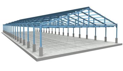 China Light Weight Modular Prefabricated Steel Structure Metal Frame Warehouse Workshop for sale
