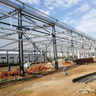 China Q355B PEB Steel Structure Steel Prefabricated Warehouse Building for sale