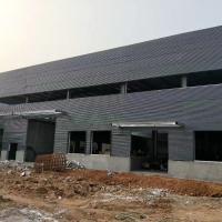 China Premium Light Metal Sloping Roof Steel Structure Building Workshop for sale