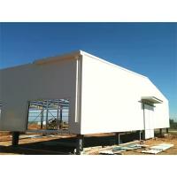 China Prefab Steel Structure Warehouse With Optional Insulation And Aluminum Windows for sale