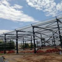 China Large Span Prefabricated Steel Structure Workshop For Industry / Factory for sale