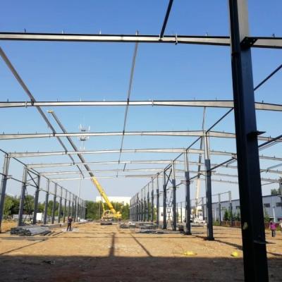 China Economic Prefabricated Steel Structure Workshop Industrial Building for sale