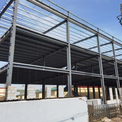 China Welded H Section Steel Structure Warehouse With Good Load Bearing Capacity for sale