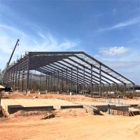 China Hot Rolled/Welded H Section Steel Metal Building Workshop For Heavy Duty Applications for sale