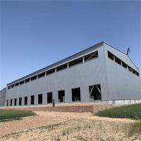 China Q355B/ Q235B Steel Metal Warehouse Featuring Hot Rolled H Section Columns for sale