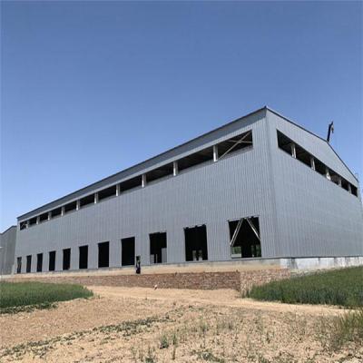 China Q355B/ Q235B Steel Metal Warehouse Featuring Hot Rolled H Section Columns for sale