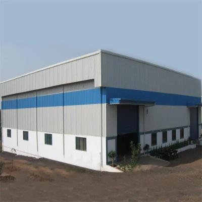 China Customizable Metal Building Workshop With Aluminum Alloy Window for sale