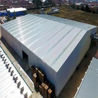 China Hot Rolled Prefab Steel Warehouse For Slope Roof With Strong Load Capacity for sale
