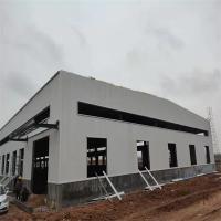 China Customized Steel Structure Workshop With Galvanized Surface Treatment And Materials for sale