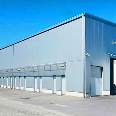 China Galvanized Steel Structure Workshop With Z Section Purlin And UPVC Downpipe for sale