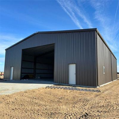 China Q355/ Q235 Steel Workshop Construction with Optional and Insulation for sale
