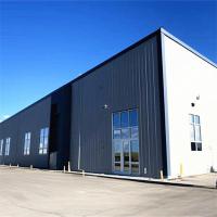 China Customized Steel Structure Workshop with Aluminum Alloy Window for sale