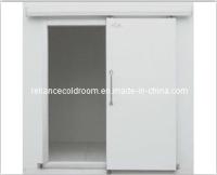 China Vaccine Storage Cold Room Sliding Door with Assembled Electrical Heater Defrost Frame for sale