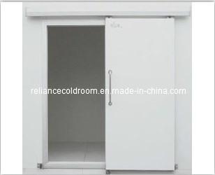 China Vaccine Storage Cold Room Sliding Door with Assembled Electrical Heater Defrost Frame for sale