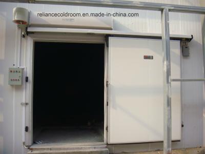 China PU10098 Manual Sliding Door for Cold Storage Room Hospital Cold Chain Solution for sale