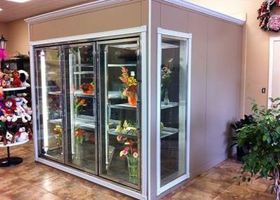 China USA Supermarket Display Walk in Cooler and Freezer Customization for Supermarkets for sale