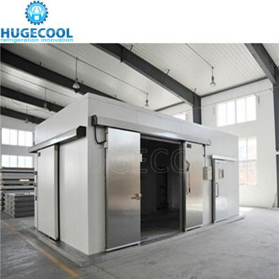 China Stainless Steel 100mm Manual Cold Room Sliding Door with Escape Lock and Air Curtain for sale