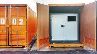 China Temperature-Regulated Container Cold Room for Frozen Food Cooling Method Direct Cooling for sale