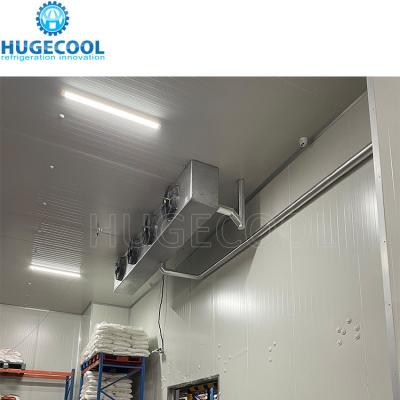 China 200mm PU Panel Customized Large Size Cold Storage Cooler for Onion 1000 Tons Capacity for sale