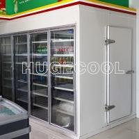 China Glass Door Display Walk in Cooler Freezer Room for Storing Food and Drinks Efficiently for sale