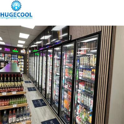 China Walk Ins Beer Cave Beverage Cooler Foods Freezer Display with Free 3D and CAD Drawing for sale