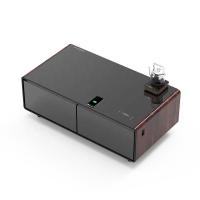 China Wireless Charging Farmhouse Coffee Tea Table with Fridge Drawers and Multifunctional for sale