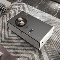China Smart Coffee Table 2024 Newest 135L Refrigerator with Music Speakers and Auto-Defrost for sale