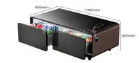 China NO Folded Party Tea Table Refrigerator with Metal Apartment Refrigerator and Freezer for sale