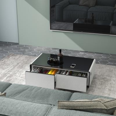 China Smart Furniture Manufacture 1295*705*460 mm Multifunctional Refrigerator Coffee Table for sale