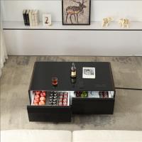 China Smart Coffee Table Double Door Refrigerator for Modern Bedroom Furniture in Hot Summer for sale
