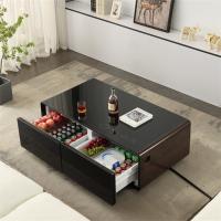 China Smart Coffee Table Double Door Refrigerator for Modern Bedroom Furniture in Hot Summer for sale