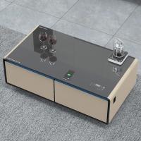 China Smart Coffee Table Double Door Refrigerator for Modern Bedroom Furniture in Hot Summer for sale