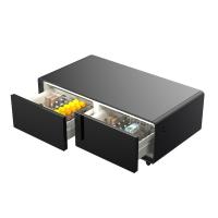 China Modern Luxury Living Room Furniture Coffee Table with Smart Fridge and Cooling Drawer for sale
