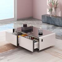 China TB135 White Black Color Music Player Wireless Charge Office Apartment Home Bar Smart Coffee Table Refrigerator for sale