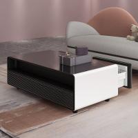 China TB135 White Black Color Music Player Wireless Charge Office Apartment Home Bar Smart Coffee Table Refrigerator for sale