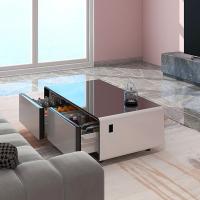 China TB135 White Black Color Music Player Wireless Charge Office Apartment Home Bar Smart Coffee Table Refrigerator for sale