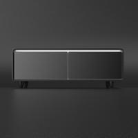 China Modern Living Room Furniture Smart Coffee Table with Wireless Charging and Fridge Drawer for sale