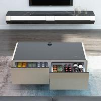 China Smart Coffee Table Fridge With 2 Drawer Refrigerator and 1295*705*457mm Size for Home for sale