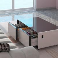 China Home Table Furniture with 135L Fridge Capacity and USB Ports Primst Smart Fridge Table for sale